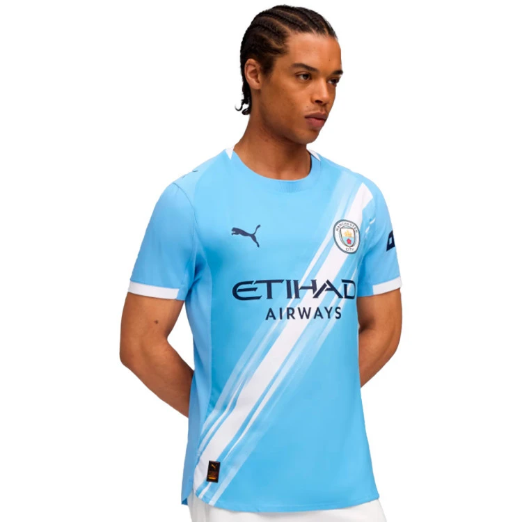 Camiseta Puma Manchester City Primera Equipación Authentic 2025-2026 ...